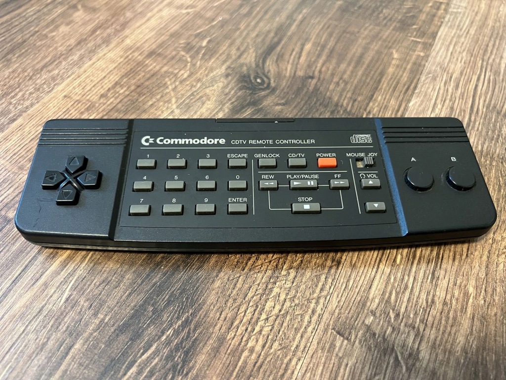 Oryginalny COMMODORE CDTV PILOT - 16218976155 - oficjalne archiwum Allegro