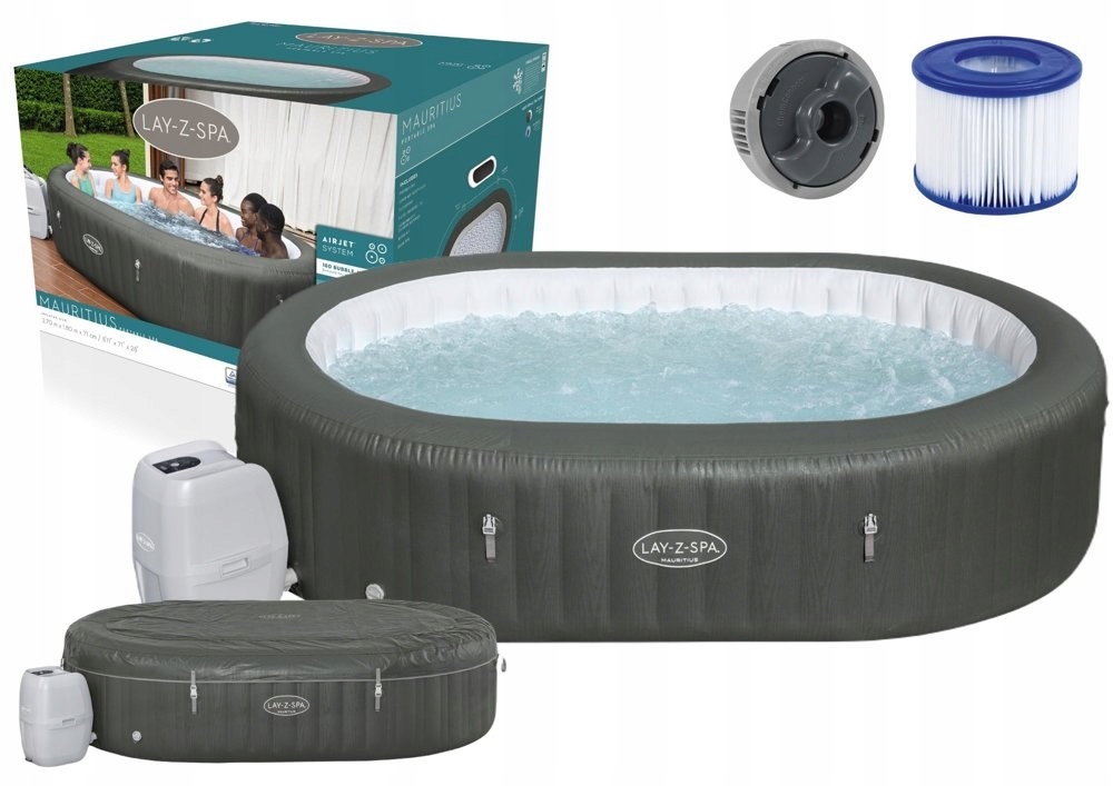JACUZZI OGRODOWE SPA BESTWAY 270CM OKRĄGŁE DUŻE - 12171124487 ...