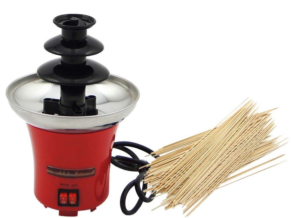 FONTANNA CZEKOLADOWA CF23 + patyczki do przysmaków - 7504679047 - oficjalne archiwum Allegro