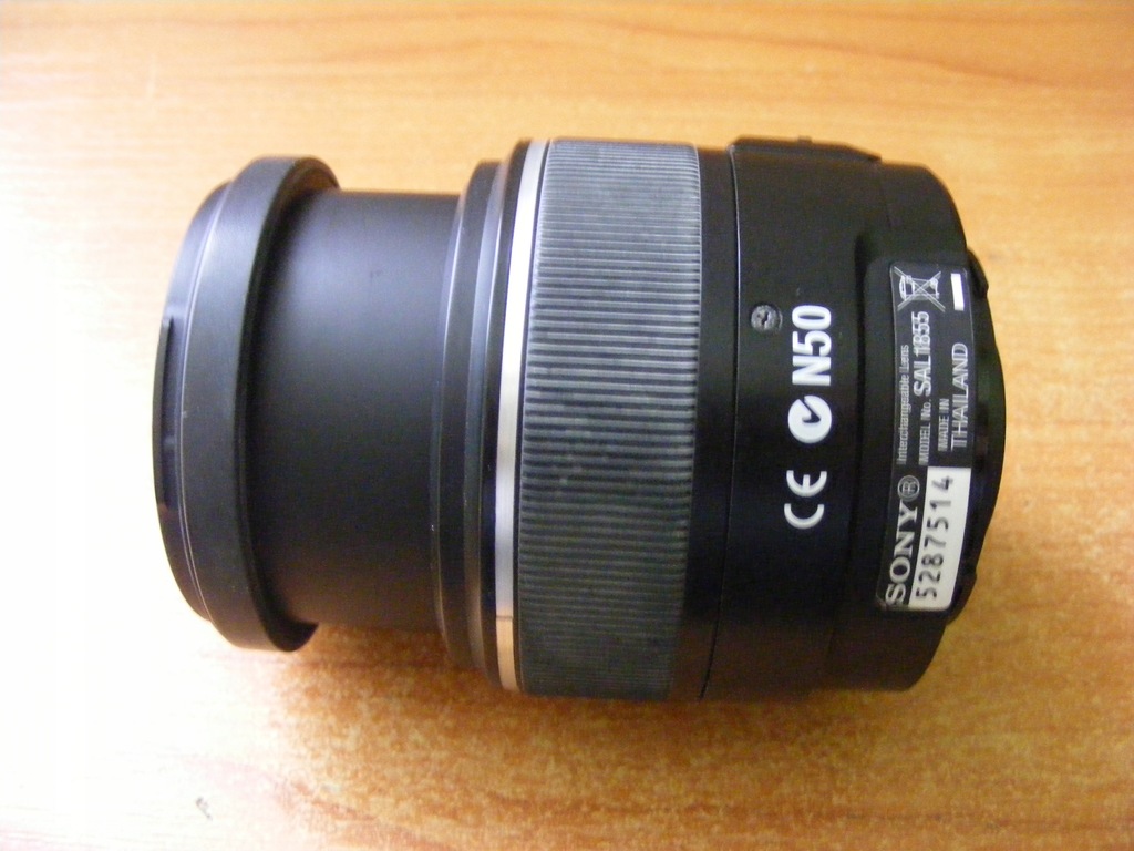 Obiektyw SONY N50 18-55 3,5-5,6 SAM Sony A - 8109356150 - oficjalne ...