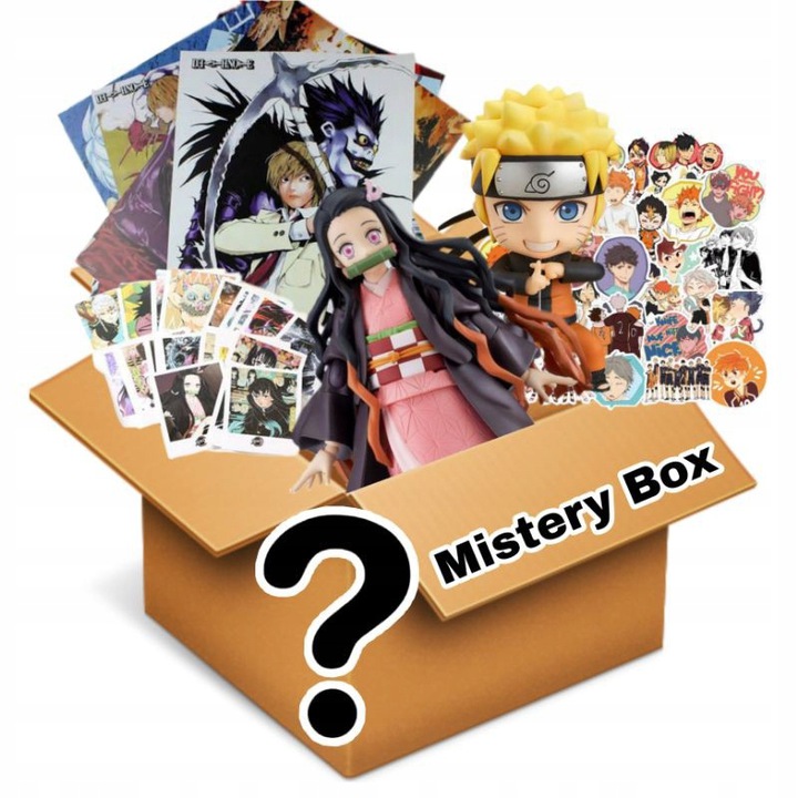 MYSTERY BOX NARUTO ITACHI SASUKE ANIME MANGA - 11840439649 - oficjalne ...
