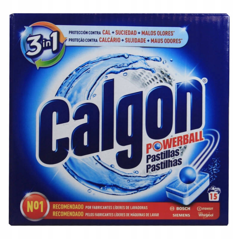 Calgon 3 in 1 Power Tabs 15 szt. - 13873897487 - oficjalne archiwum Allegro