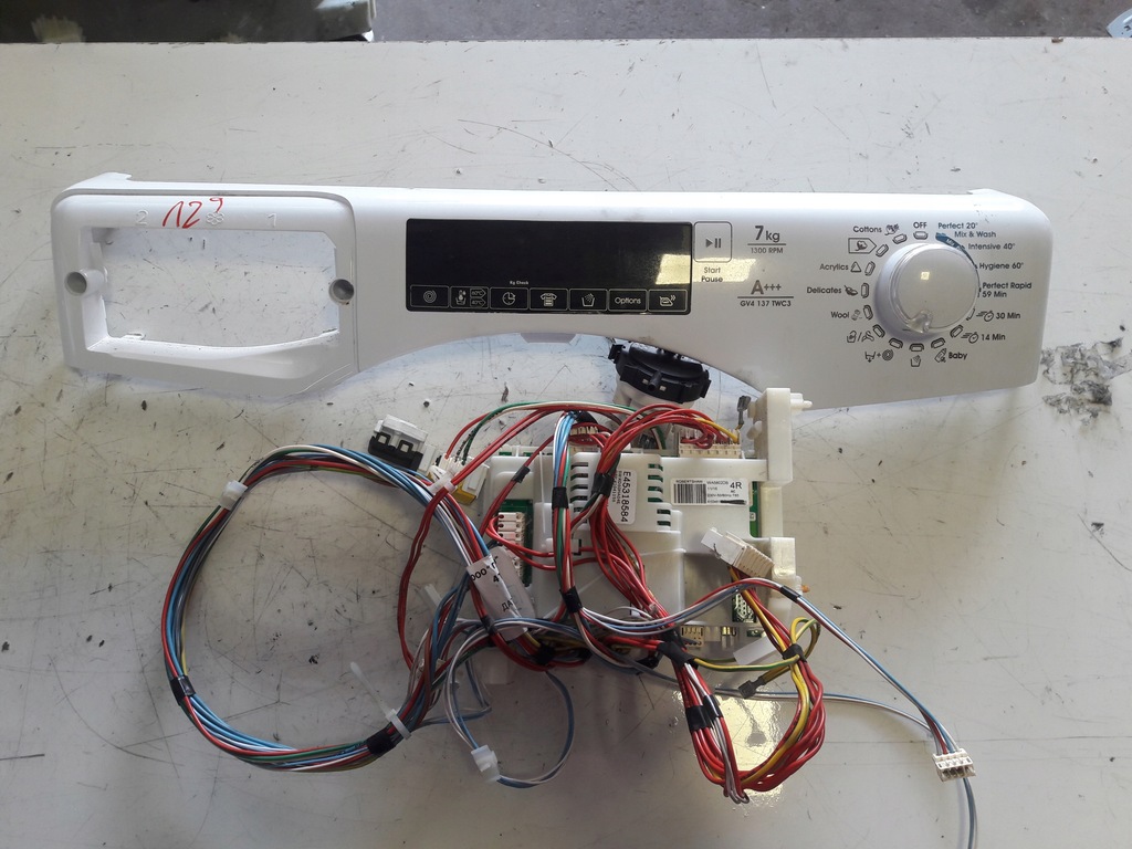 Moduł programator pralki Candy GV4 137 TWC3 - 11241137018 - oficjalne ...