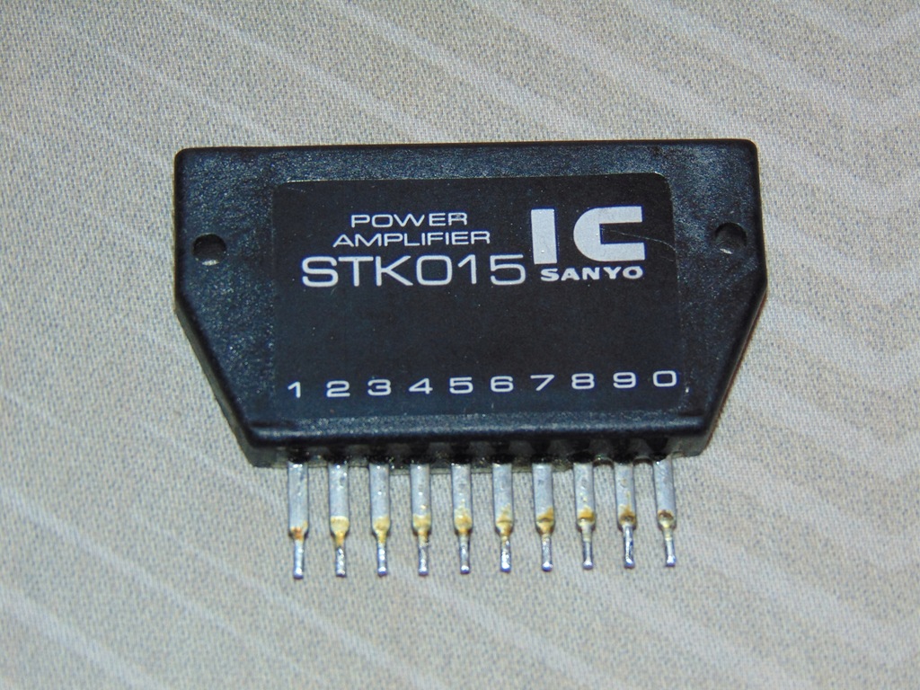 STK015 SANYO końcówka wzmacniacz mocy POWER AMPLIF - 9147758817 - oficjalne archiwum Allegro