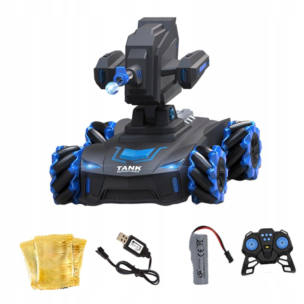 Electric Tank Toy High speed 4wd Tanks Blue Single - 13010009960 ...