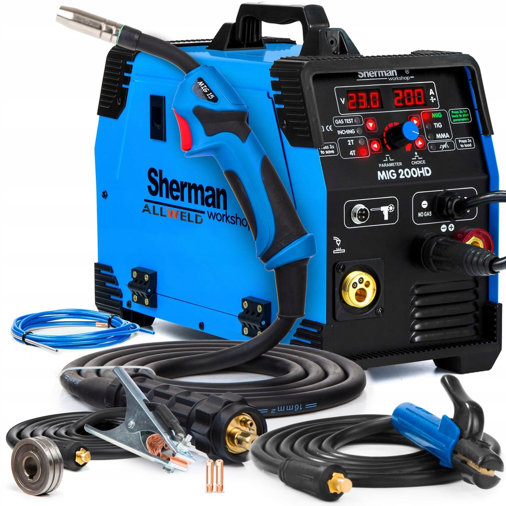 Spawarka MIGOMAT MIG MAG MMA TIG SHERMAN SYNERGIA - 9712325465 - oficjalne archiwum Allegro