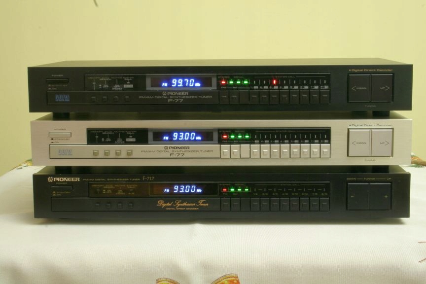 Tuner Pioneer F-77 - jak Sony ES - 11801636150 - oficjalne archiwum Allegro