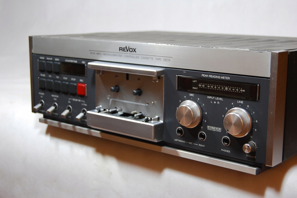 REVOX B710 MKII MAGNETOFON KASETOWY - 17278314731 - oficjalne archiwum Allegro