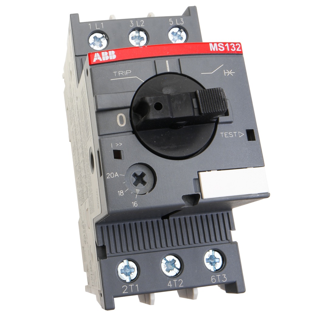 wyłącznik silnikowy 3P 7,5kW 16-20A MS132-20 ABB - 7235135785 - oficjalne archiwum Allegro