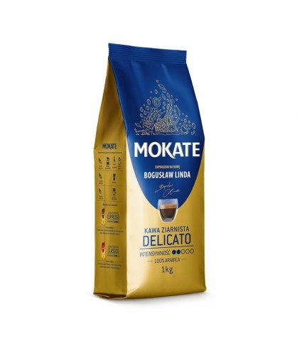 Kawa ziarnista Mokate Delicato 1 kg - 12175202358 - oficjalne archiwum Allegro
