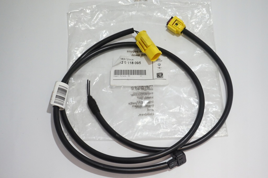 Bmw E46 E39 X5 E53 E70 wiązka kabel airbag fotela - 12260193845 ...