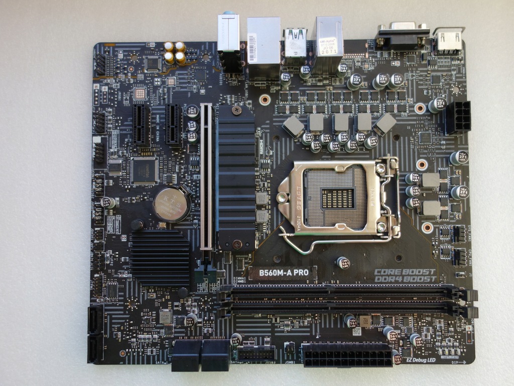 MSI B560M-A PRO - DDR4 - 10 i 11 gen. LGA1200 - 13409712778 - oficjalne archiwum Allegro