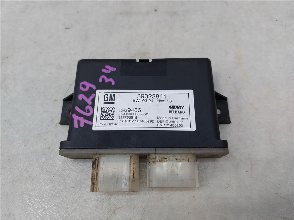 Moduł sterownik AdBlue Opel Insignia A B20DTH 16R - 14124493970 ...