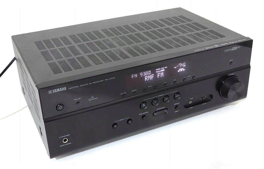 YAMAHA RX-V479 AMPLITUNER 5.1 HDMI USB BLUETOOTH WI-FI 4K - USZKODZONY ...