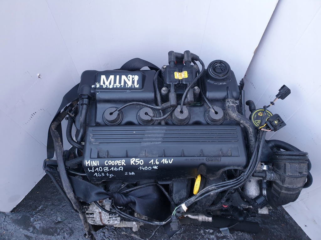 SILNIK W10B16A 1.6 16v MINI COOPER R50 - 14555272071 - oficjalne ...