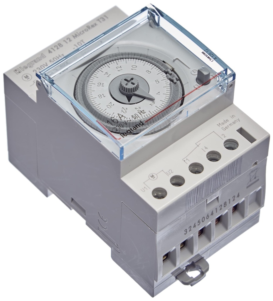 Legrand, Timer MicroRex T31, mechaniczny z progra - 12051155826 ...