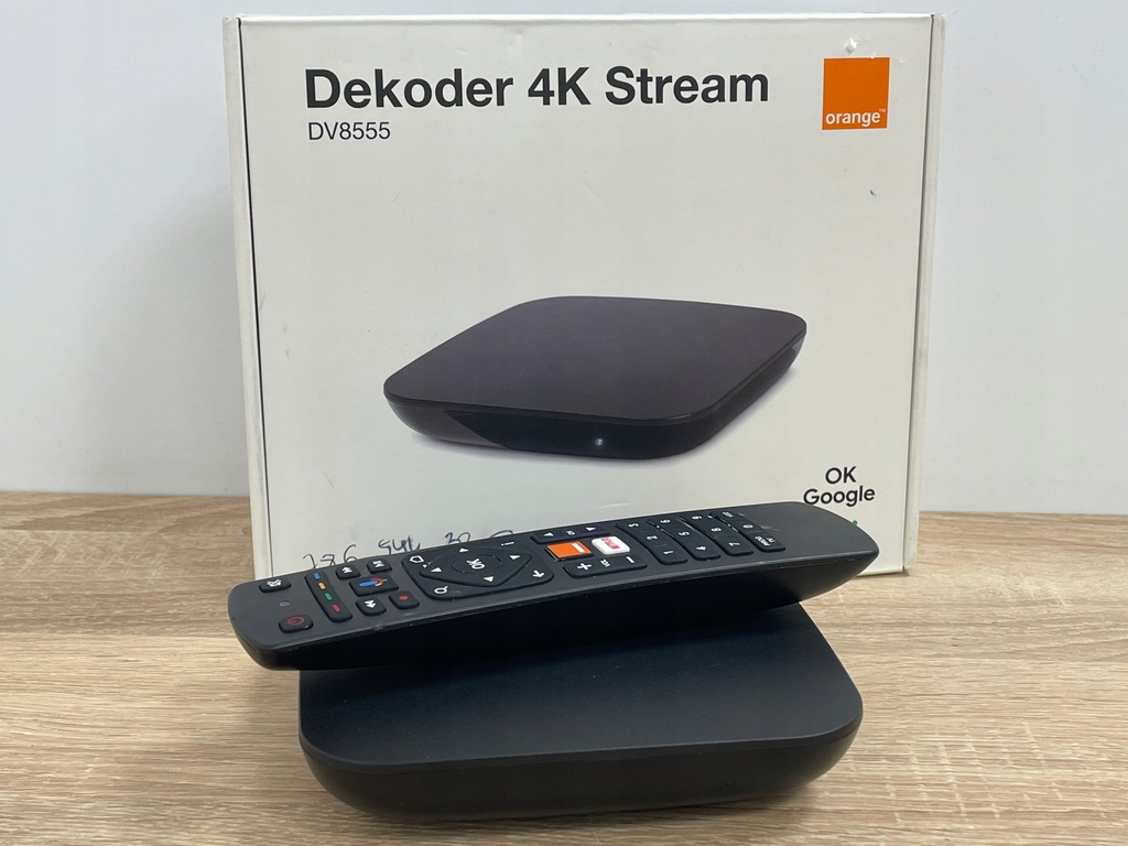 DEKODER ORANGE 4K STREAM DV8555 - 14908802900 - oficjalne archiwum Allegro