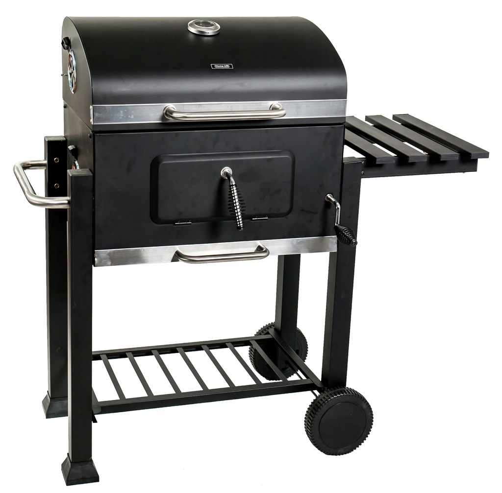 OGRODOWY GRILL WĘGLOWY GRIL PÓŁKI POPIELNIK BS01 - 8128386777 ...