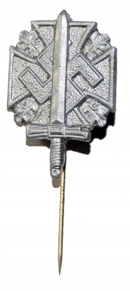 Odznaka swastyka z mieczem III Rzesza oryginał - 15360686812 ...