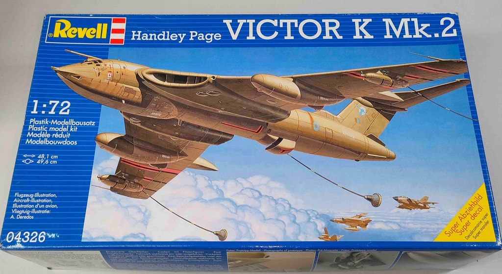 Handley Page Victor K2 Revell 04326 1/72 - 12792122235 - oficjalne ...
