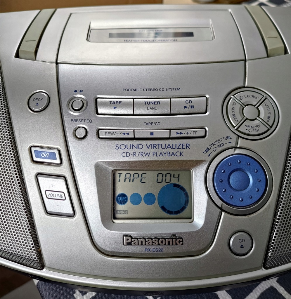 PANASONIC RX ES22. Radiomagnetofon stereo. - 12018164676 - oficjalne ...