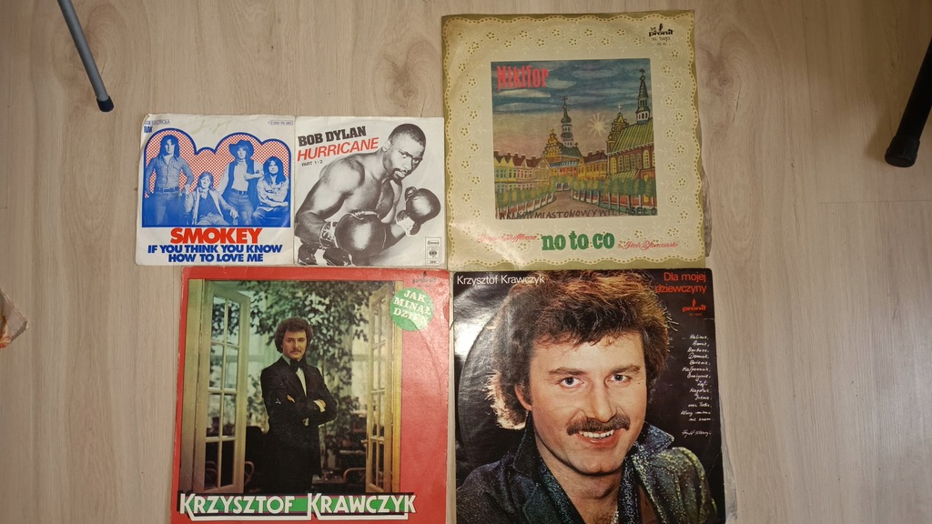 KRZYSZTOF KRAWCZYK / NO TO CO LP + SINGLE ZESTAW - 12622510488 - oficjalne archiwum Allegro