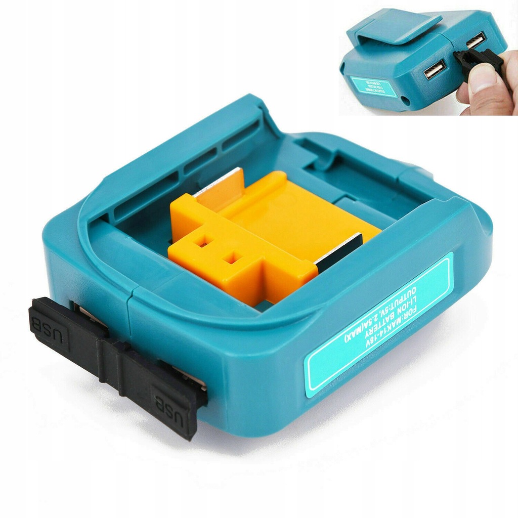 Adapter Przejściówka Do Baterii Makita 14,4V/18V - 12300048223 ...