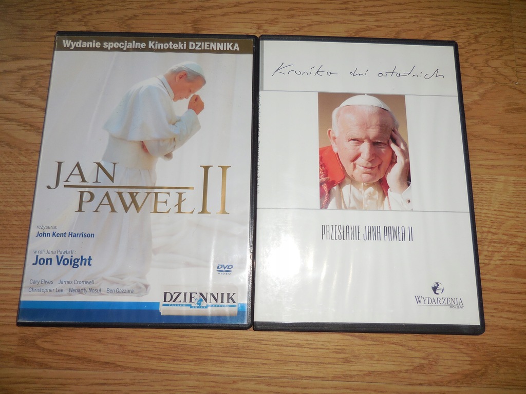FILMY RELIGIJNE O PAPIEŻU JANIE PAWLE II - 8 płyt DVD - 14852582460 ...