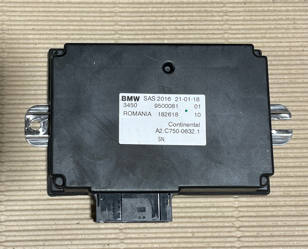 STEROWNIK SAS BMW G11 G12 G30 G31 G01 G02 - 11037097094 - oficjalne ...