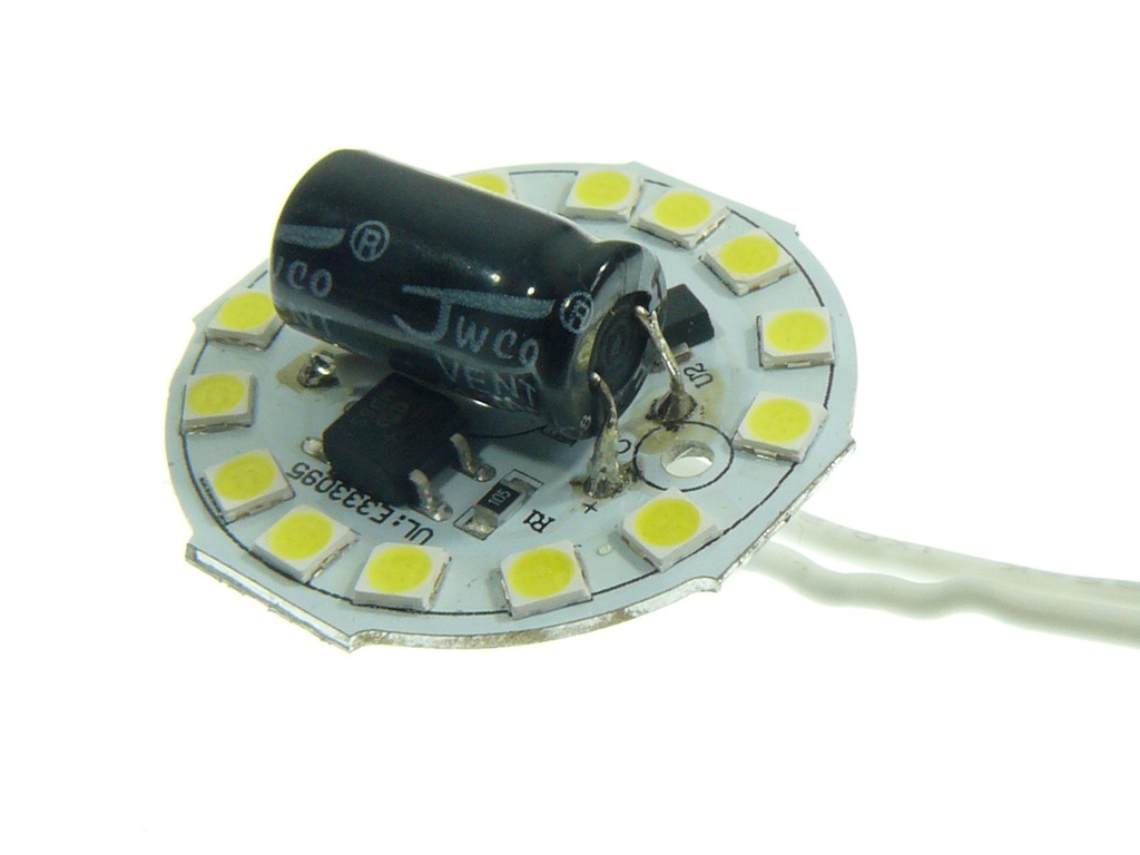 MODUŁ LED SMD3030 10W 230V BIAŁY CIEPŁY 3000K - 7481069483 - oficjalne ...