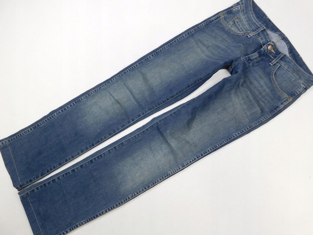 0602m20 WRANGLER spodnie JEANSOWE proste _W27/L32 - 13234893128 ...