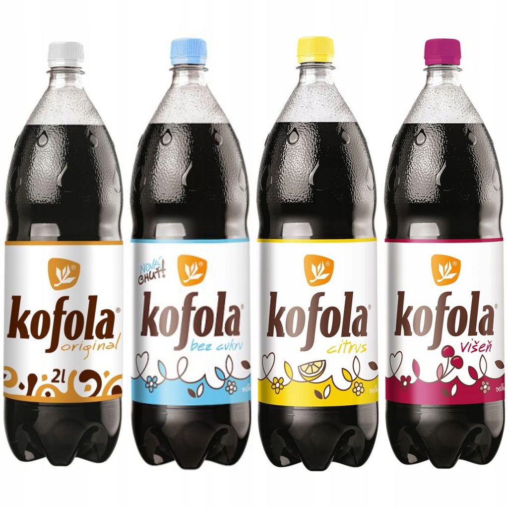 Kofola CZTERY SMAKI 4x2l napój gazowany - 12484560032 - oficjalne ...