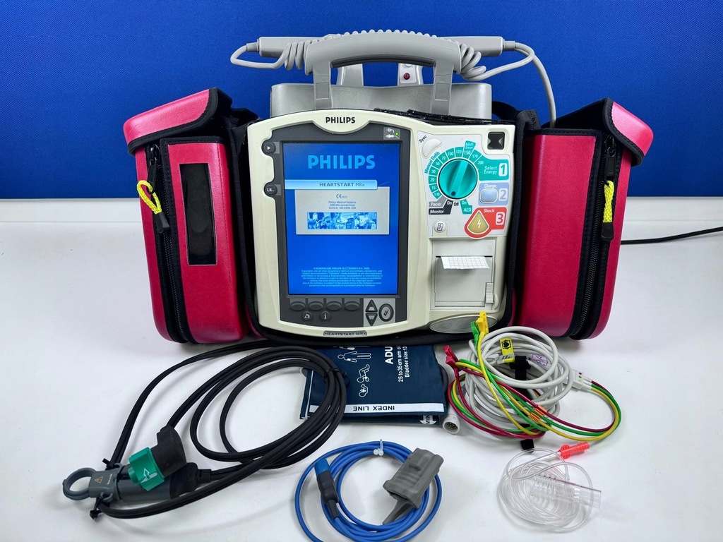 Philips HeartStart MRx Defibrylator EKG 3 PACER SPO2 NIBP CO2 ...