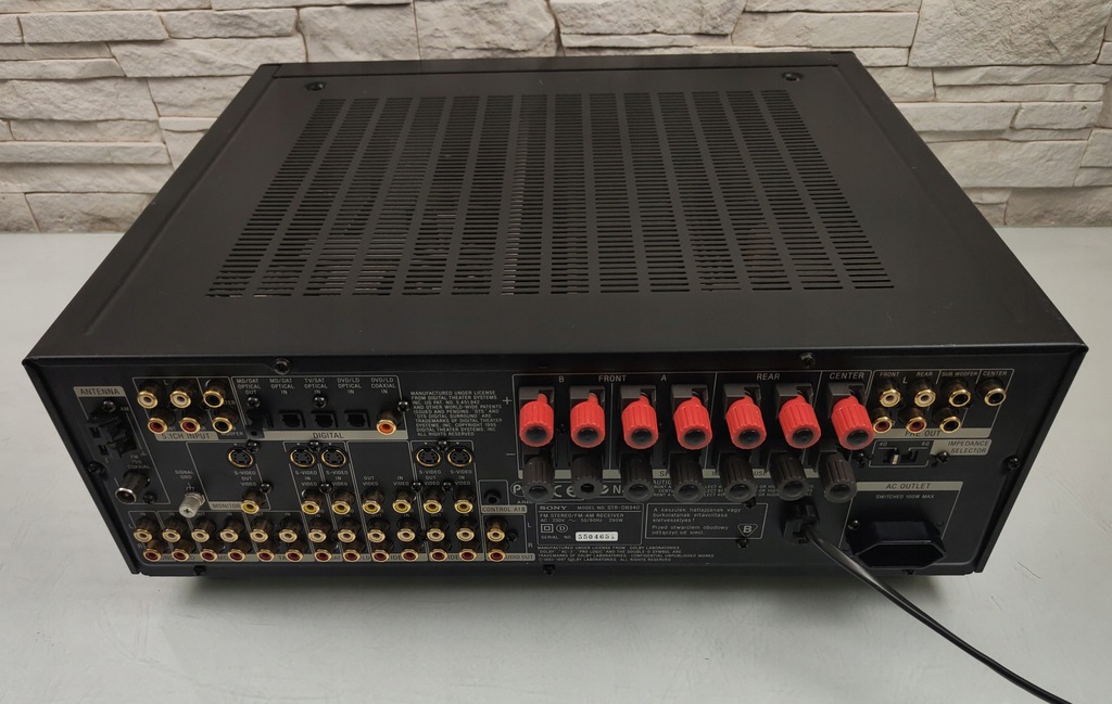 SONY STR-DB940 Amplituner 5,1 z equalizerem - 12580278691 - oficjalne ...