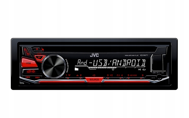 Radio samochodowe JVC KD-R471 Cd Usb Mp3 Flac +4GB - 7137820721 - oficjalne archiwum Allegro