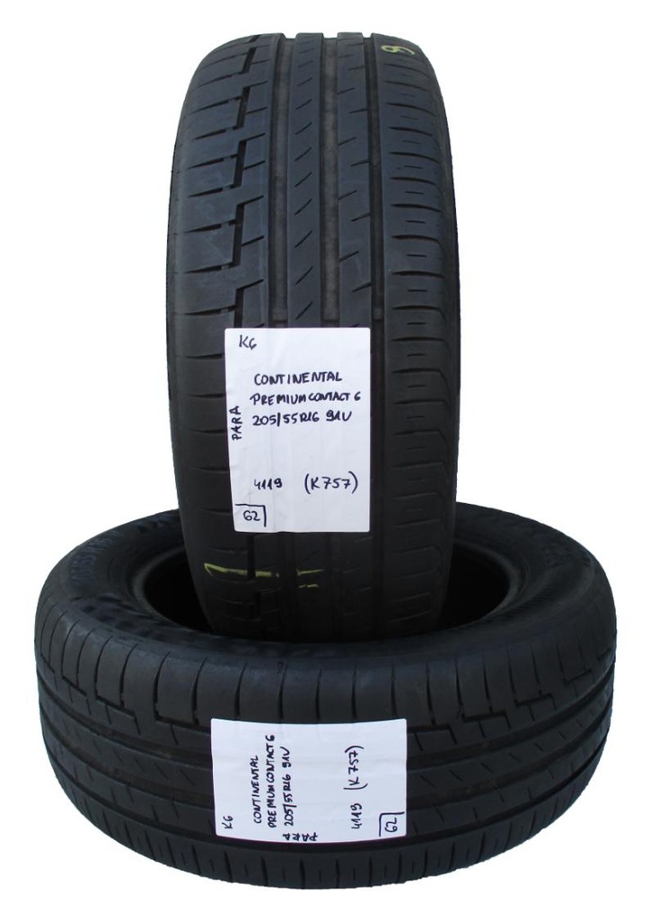 Continental PremiumContact 6 205/55 R16 91V - 12754391270 - oficjalne archiwum Allegro
