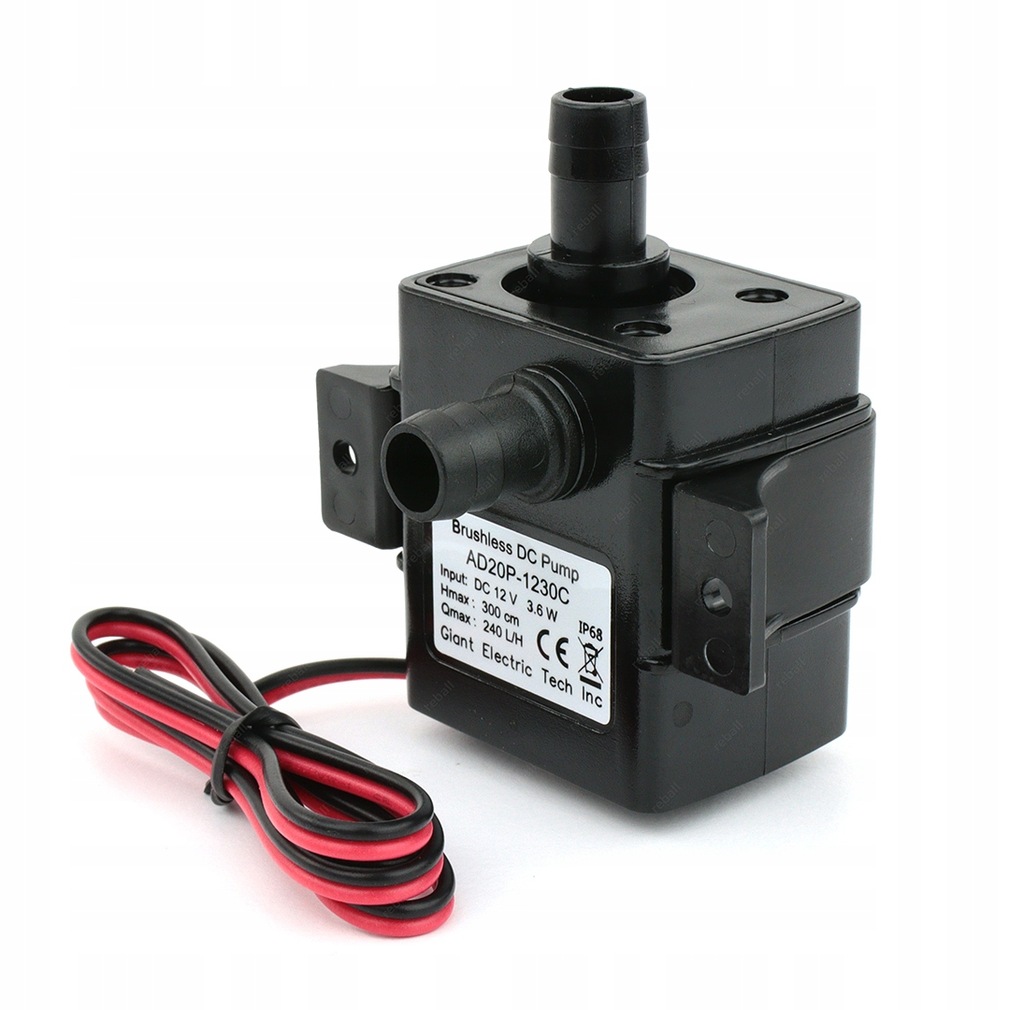 POMPKA POMPA DO WODY CIECZY OBIEGOWA 12V ARDUINO - 9725477998 ...