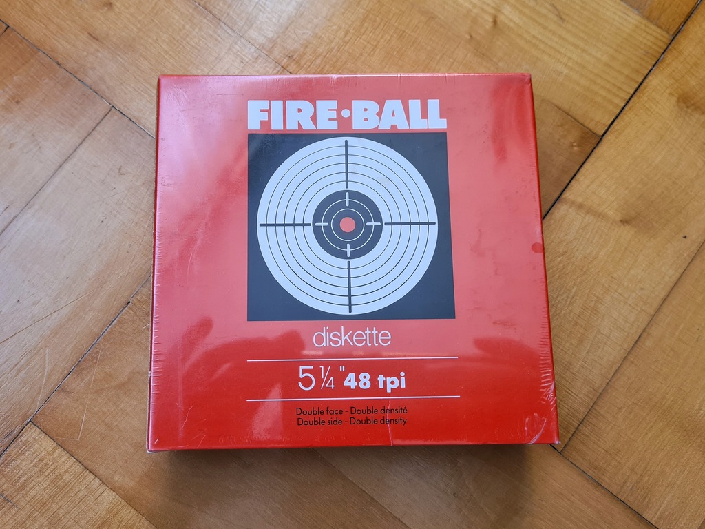 Dyskietki Fire-Ball 5,25'' DD Commodore C64 10szt. - 13138956032 - oficjalne archiwum Allegro