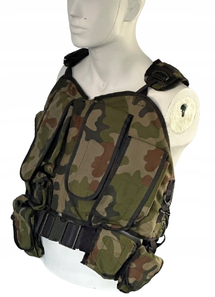 Lubawa kamizelka taktyczna 988/MON szelki UŻYWANA stan bardzo dobry ...