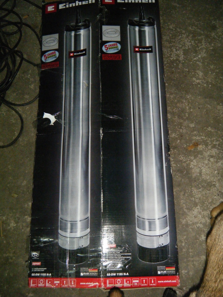 Pompa głębinowa EINHELL GE-DW 1155 N-A - 12862832671 - oficjalne ...