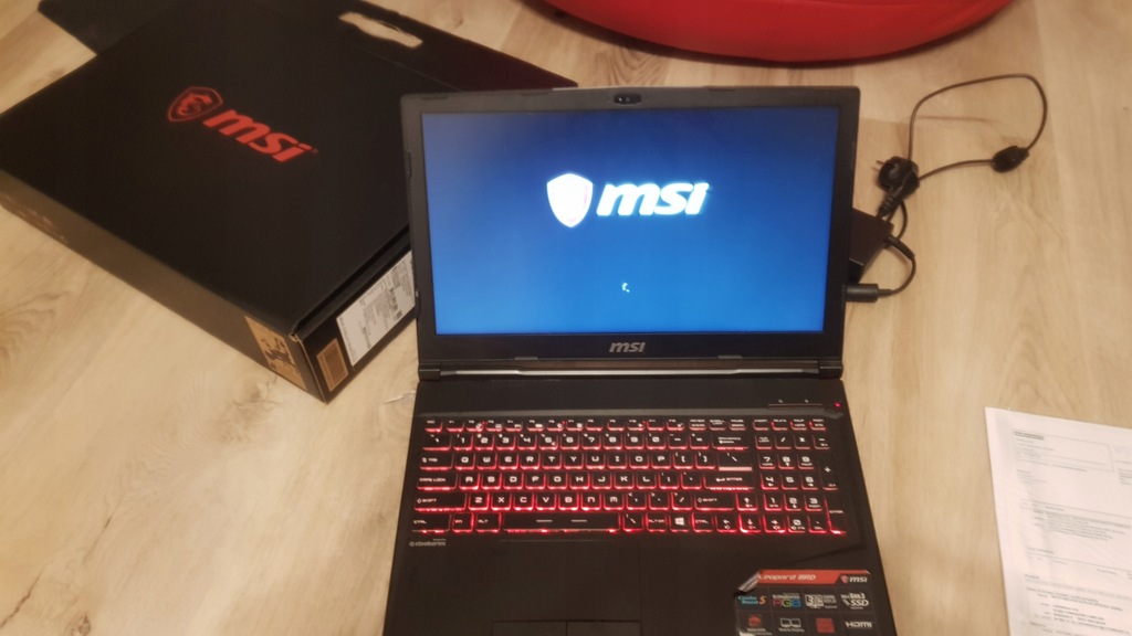 LAPTOP NOTEBOOK GAMINGOWY MSI GP63 LEOPARD HDD+SSD - 12834436904 ...