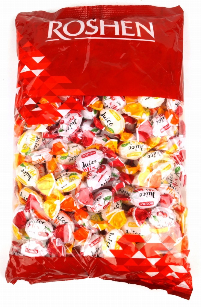 Cukierki Roshen Juicy Mix Landrynki 1kg - 9229953228 - oficjalne archiwum Allegro
