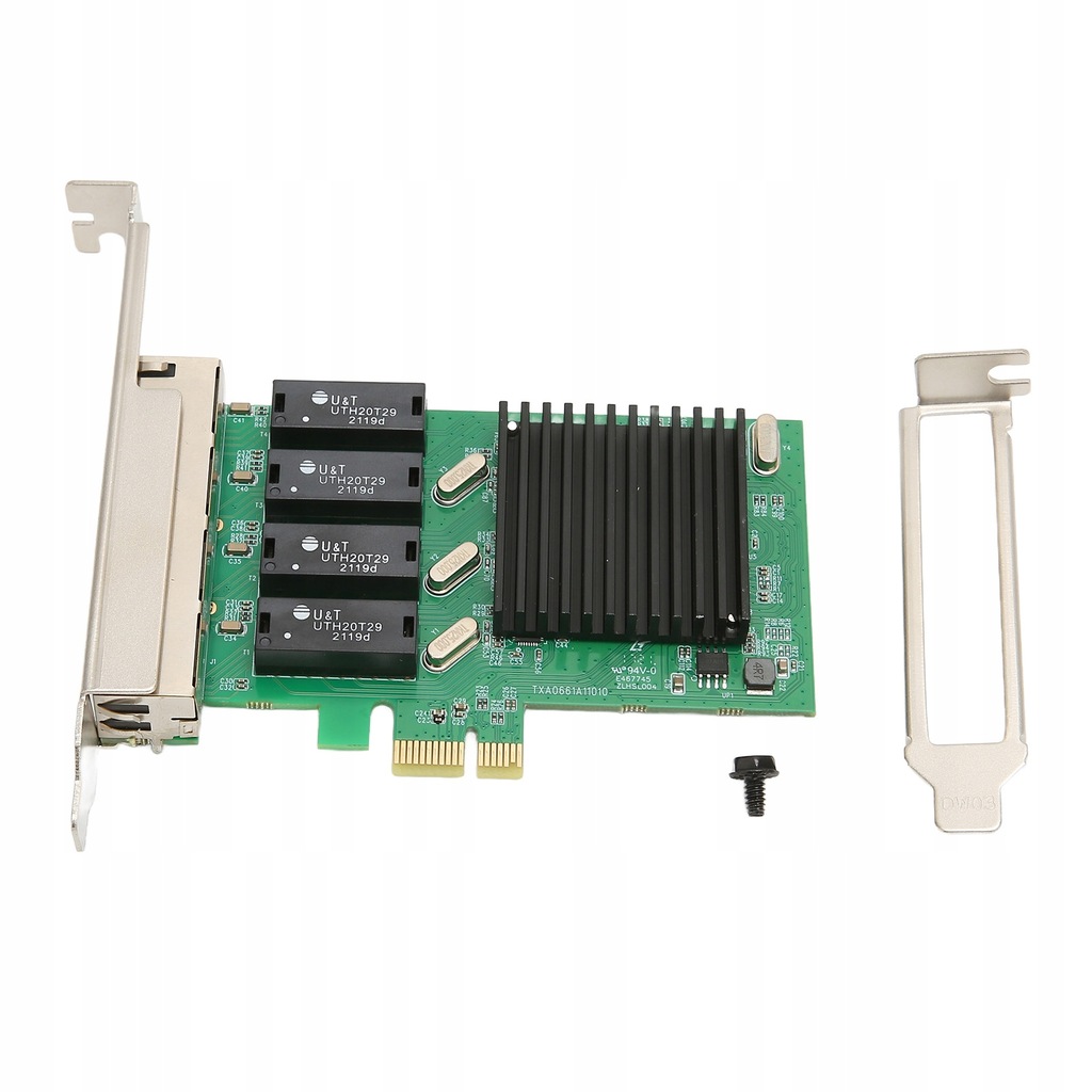 Karta sieciowa PCIE NIC 4 porty RJ45 Karta - 12966747649 - oficjalne ...