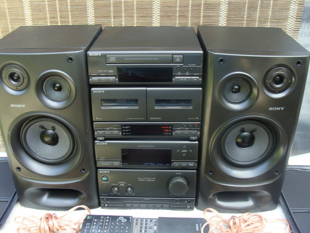WIEŻA SONY MODEL. MHC-3800 - 11091768464 - oficjalne archiwum Allegro