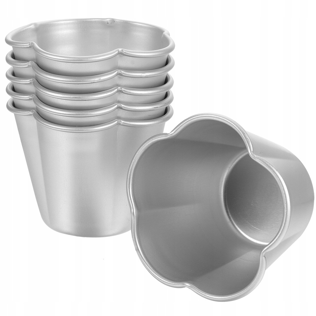CAKE MOLD METAL BAKING MOLD CARAMEL JELLY 6 PCS - 13307945023 ...