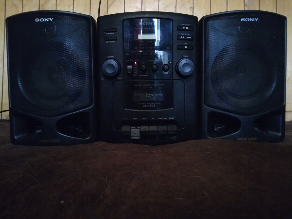 RADIOMAGNETOFON SONY CFD-505 - 10188677523 - oficjalne archiwum Allegro