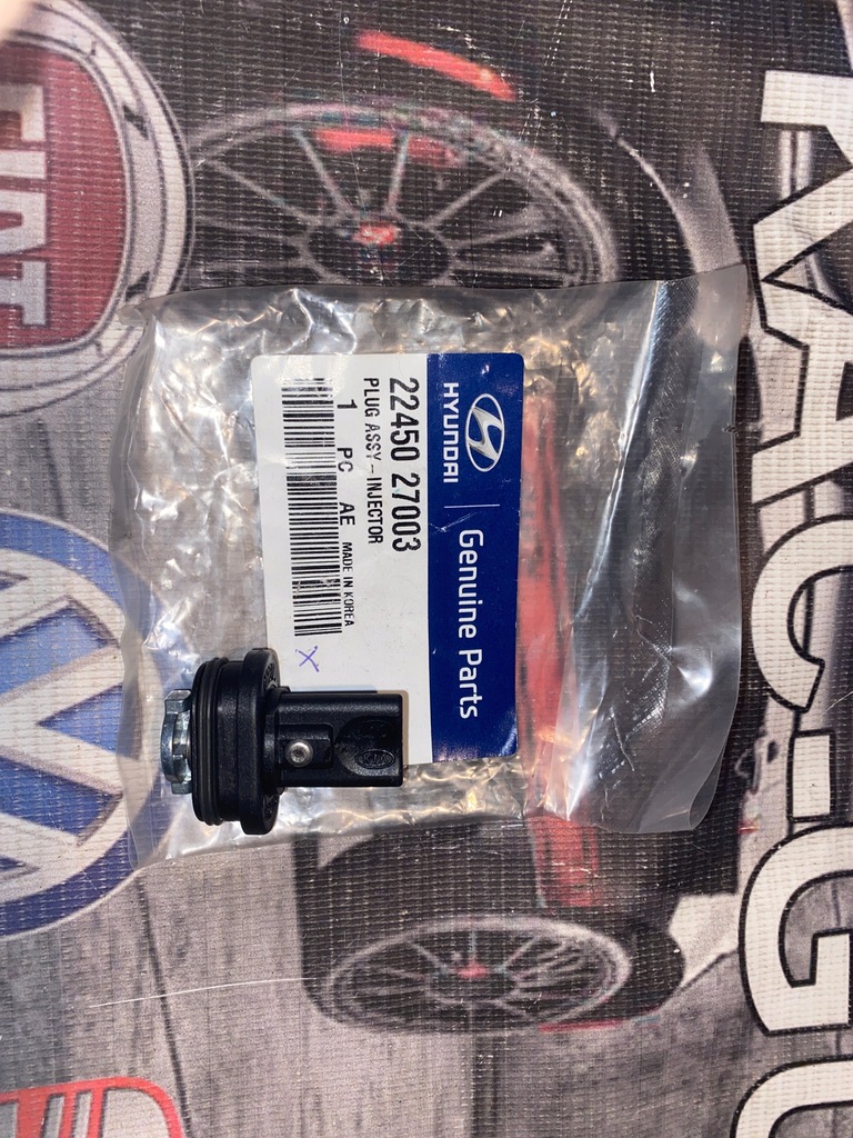 KOREK ZAŚLEPKA WTRYSKIWACZA KIA CARENS HYUNDAI I30 - 11287277660 ...