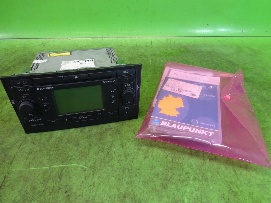 Radio FORD MONDEO MK3 BLAUPUNKT NAWIGACJA - 10487384357 - oficjalne archiwum Allegro