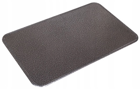 BLACHA POD PIEC KOMINEK PRZYPIECOWA 50x60 SREBRNA - 10219963122 - oficjalne archiwum Allegro