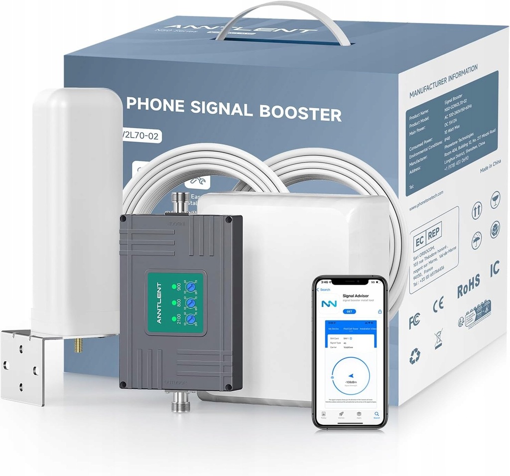 Repeater wzmacniacz sygnału GSM Telefonu Komórkowego 4G LTE - 15377908405 - oficjalne archiwum ...